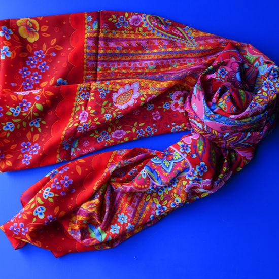 Embroidered scarf india store