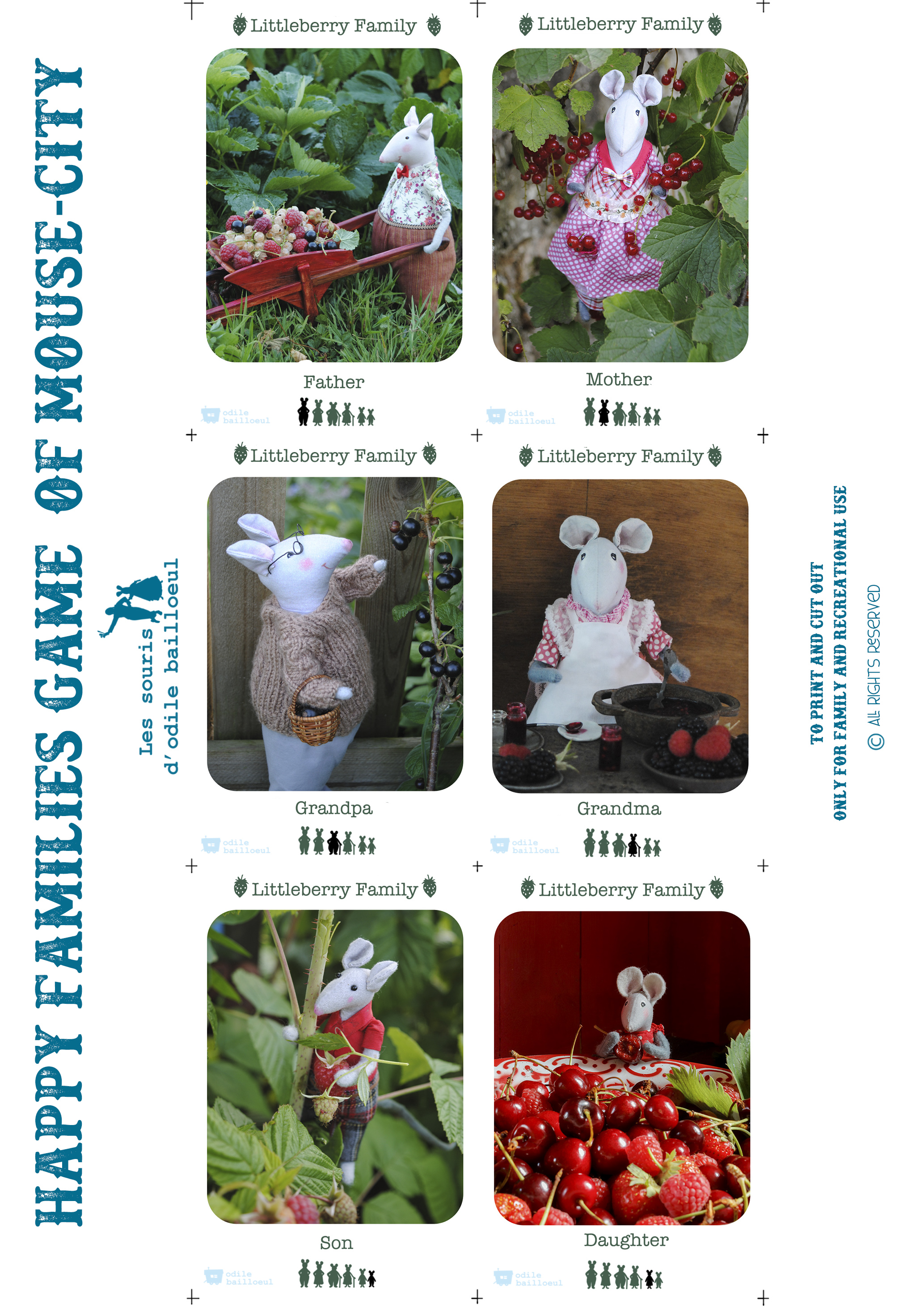 Littleberry Family - Odile Bailloeul