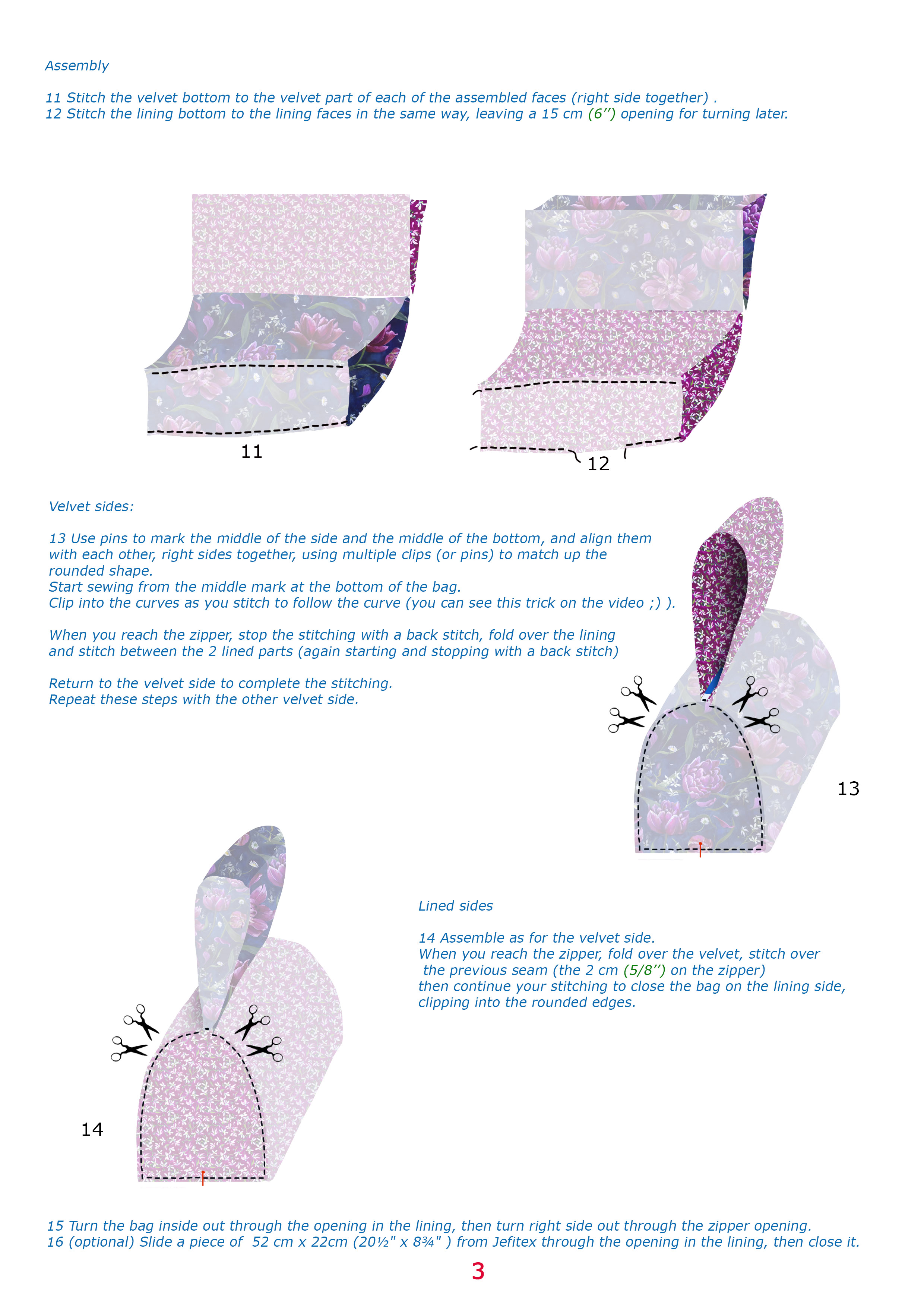 Free barrel bag tutorial and pattern. Sewing pattern free to download ...